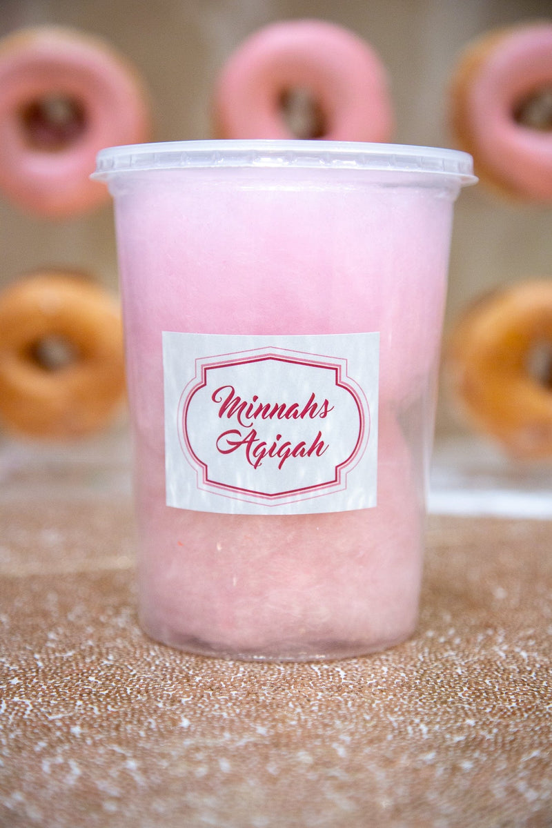 Cotton Candy Floss With Custom Label: Sweet & Colourful Party Treats ...