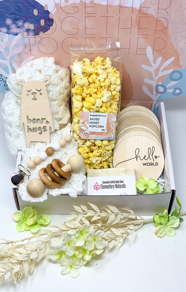 Girl or Boy "Babys Milestones" & Newborn Accessories - Gift Box ...